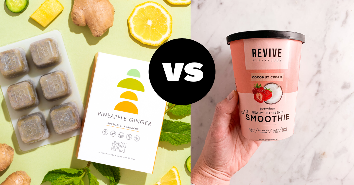 Bumpin Blends vs. Revive Superfoods: The Smoothie Subscription Showdow